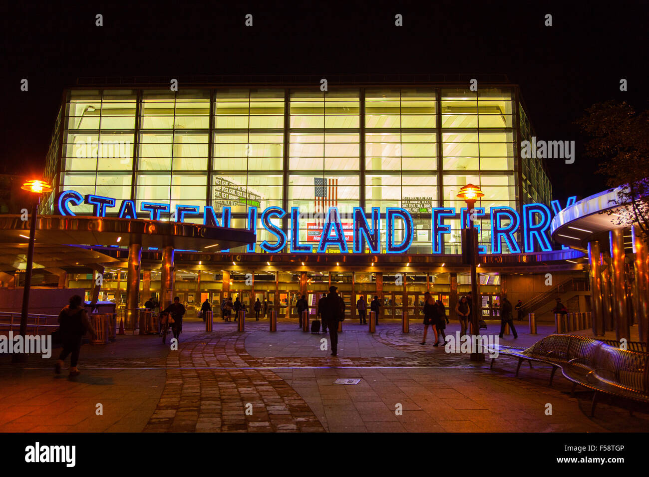 Iconic ferry terminal sign hi-res stock photography and images - Alamy