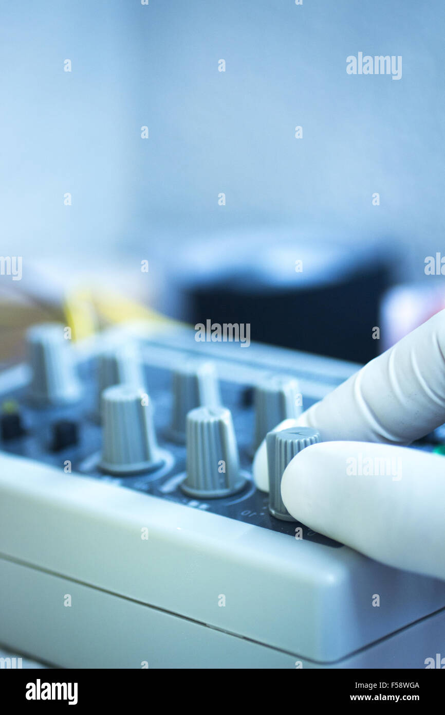 Electro physiotherapy electrical impulse stimulation rehabiliation ...