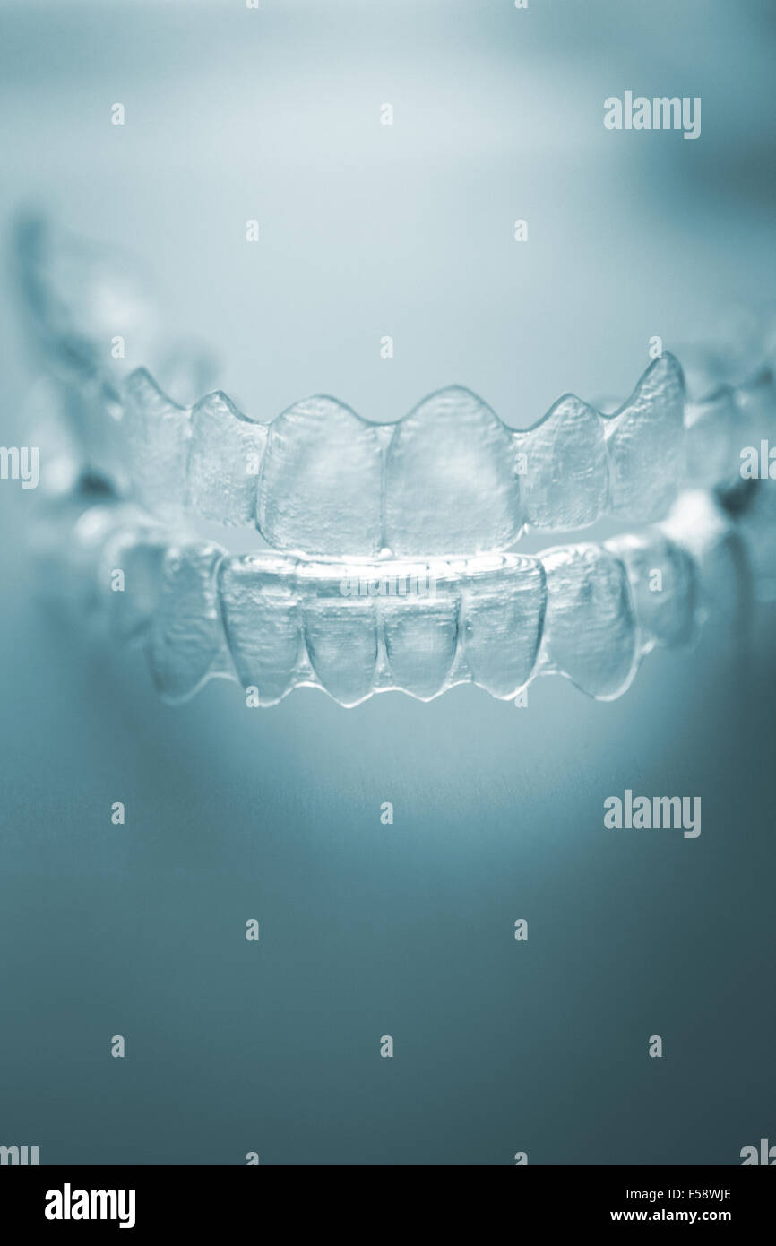 Invisible dental teeth brackets tooth aligners plastic braces retainers ...