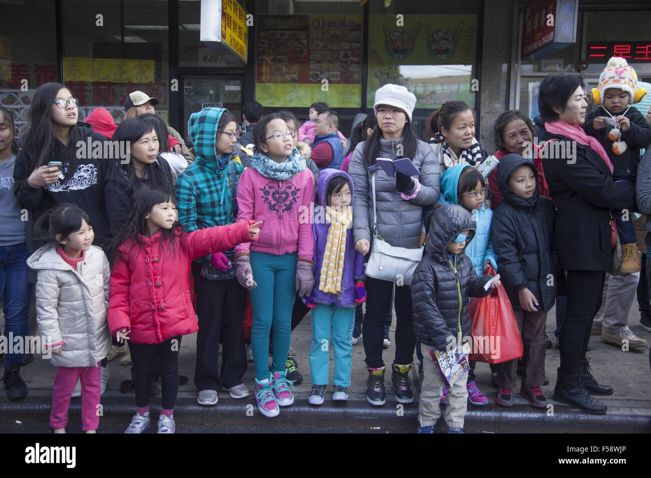 Local resident spectators at the Chinese Autumn Festival and Lantern ...