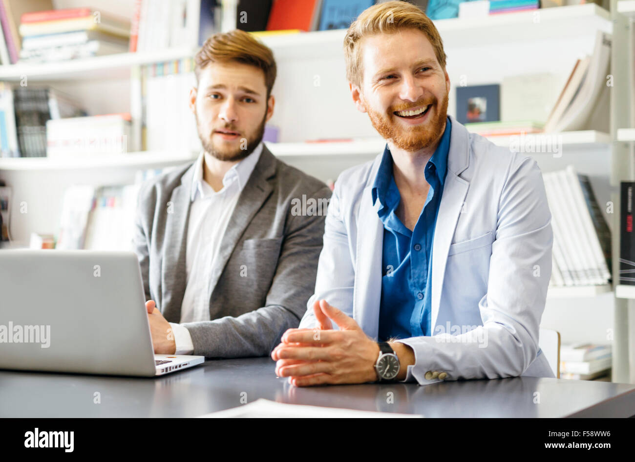 Team of architects and designer discussing future plans Stock Photo - Alamy