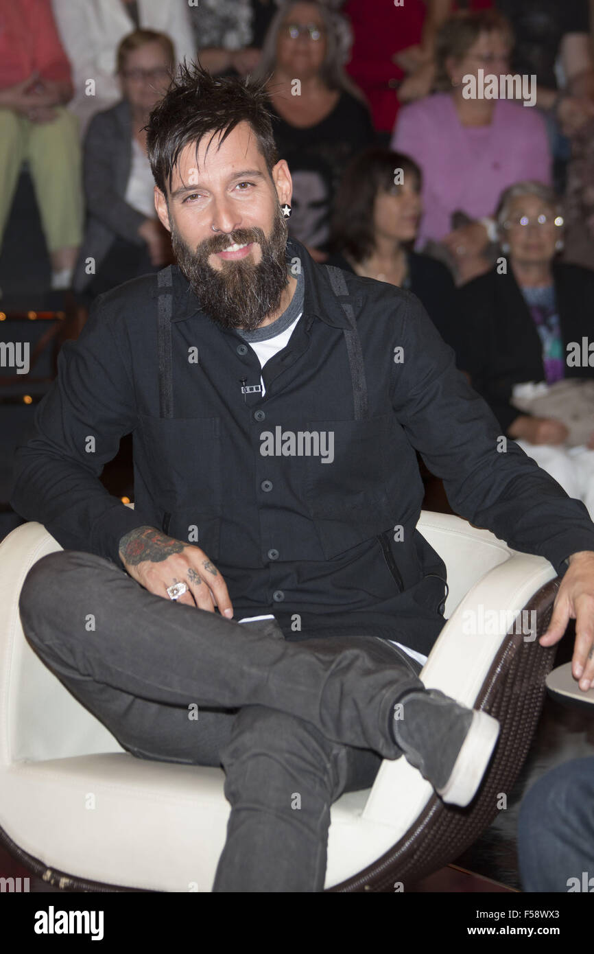 German ZDF TV talkshow Markus Lanz at Fernsehmacher-Studio Featuring ...