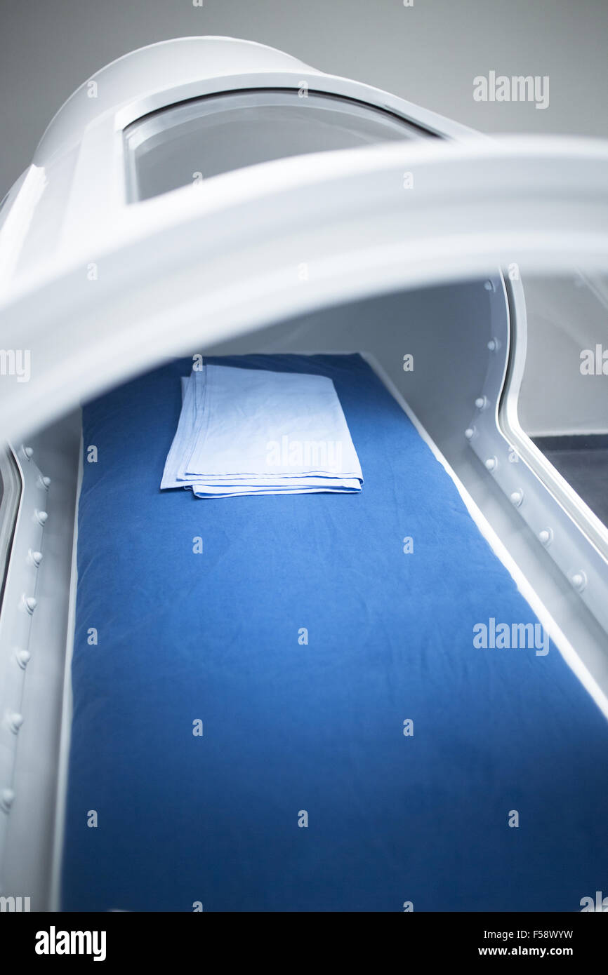 Hyperbaric Oxygen Therapy (HBOT) chamber tank used for specialised ...