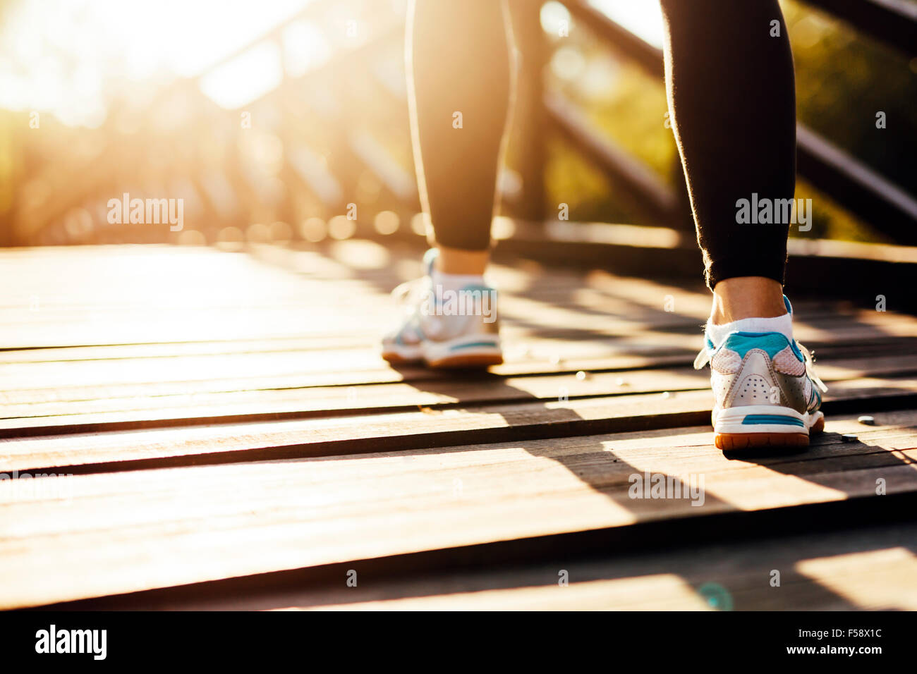 Beautiful slim female runner hi-res stock photography and images - Alamy