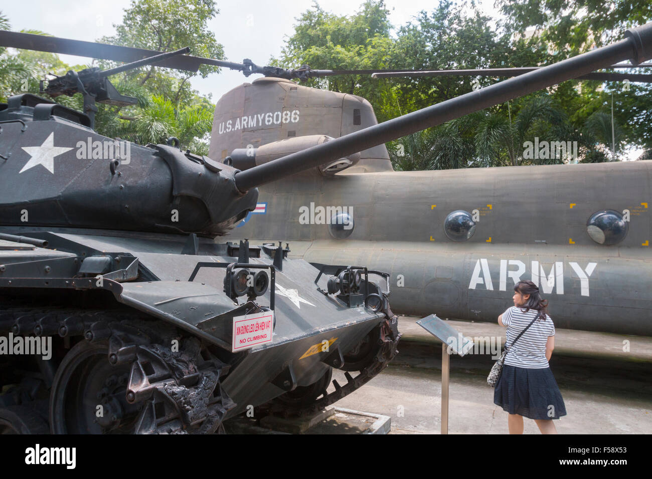 War Remnants Museum in Ho Chi Minh city ( formerly Saigon), contains ...