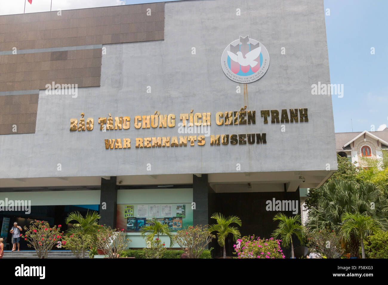 War Remnants Museum in Ho Chi Minh city ( formerly Saigon), contains ...