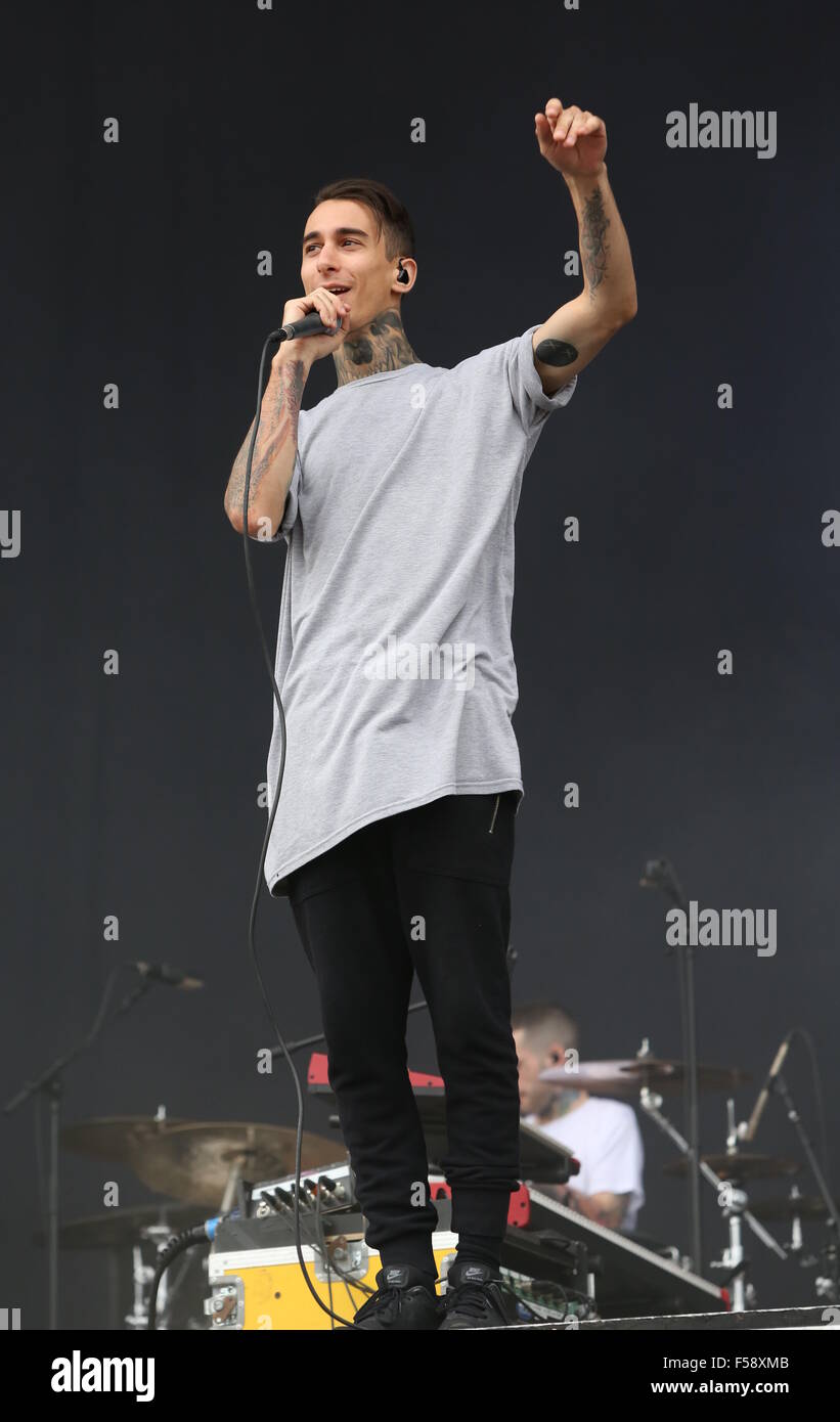 Reading Festival 2015 - Day 2 - Performances Featuring: Modestep Where ...