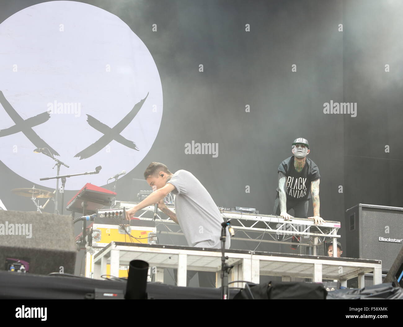 Reading Festival 2015 - Day 2 - Performances Featuring: Modestep Where ...
