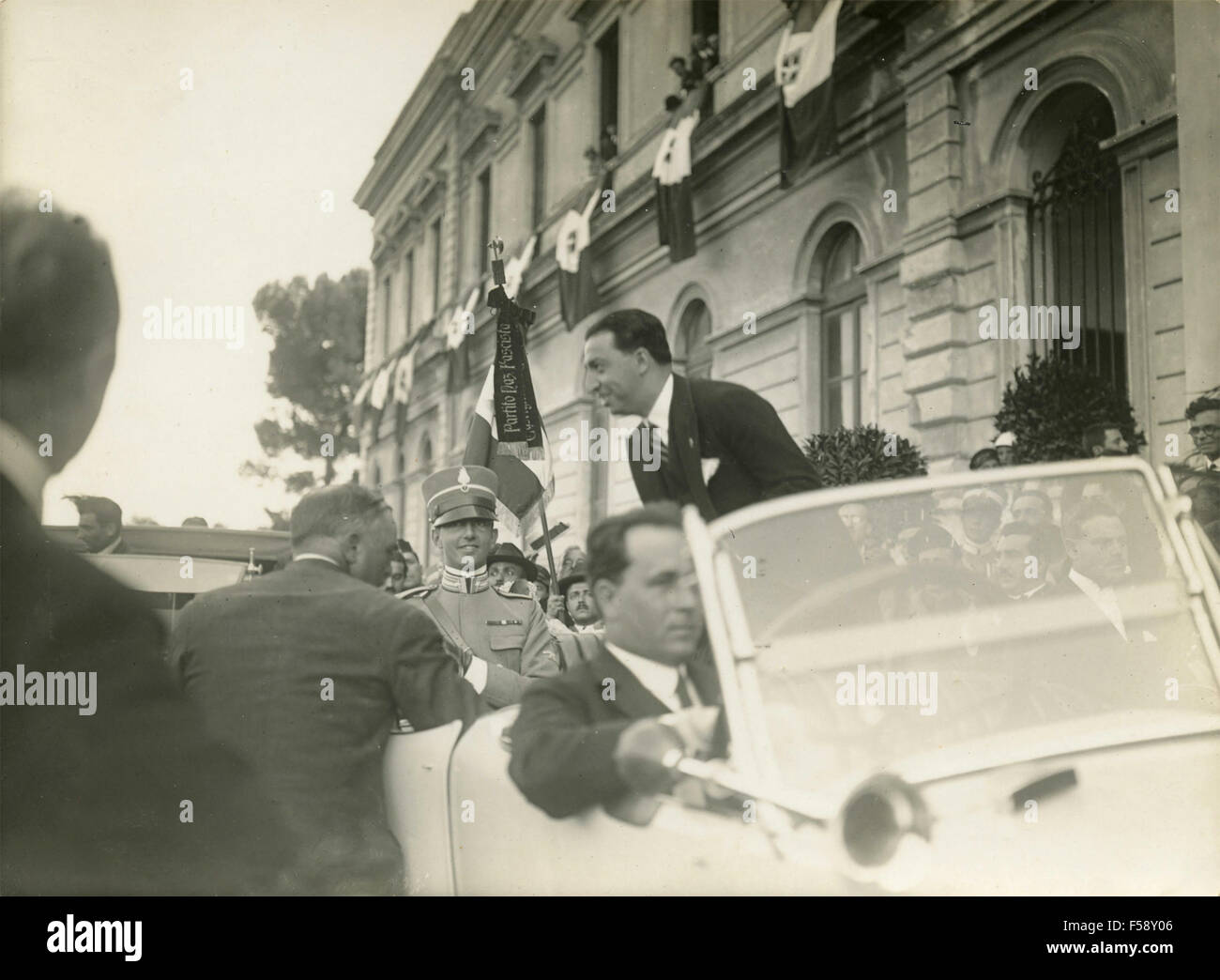 The Fascist deputy Sandro Sardi, Italy Stock Photo - Alamy