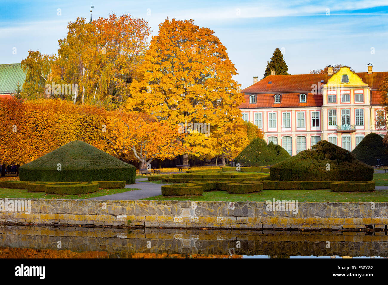 Oliwa park in autumn scenery. Oliwa, Poland Stock Photo - Alamy