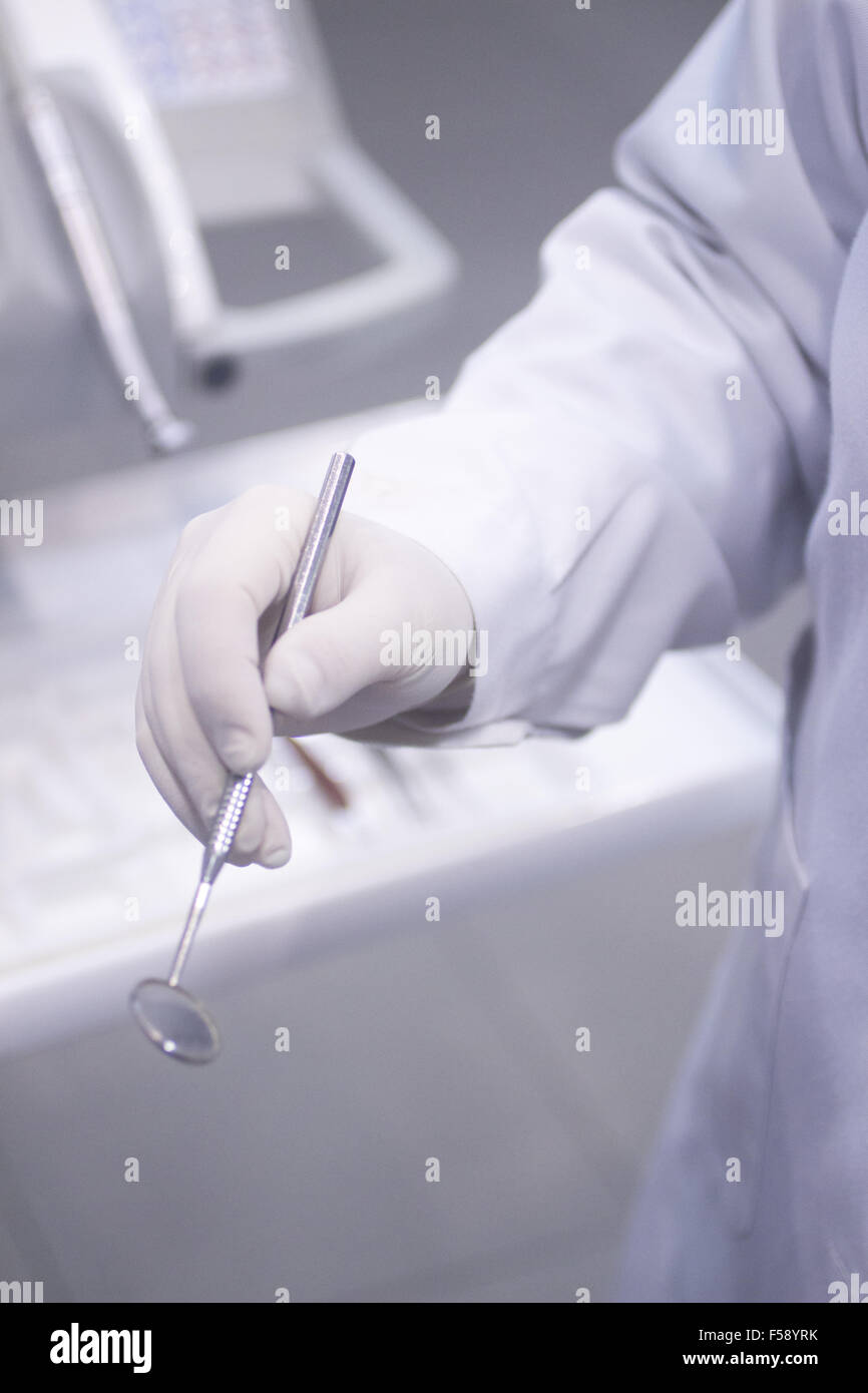 Dental instrumentation dentist drill tooth dental cleaning tool in the ...