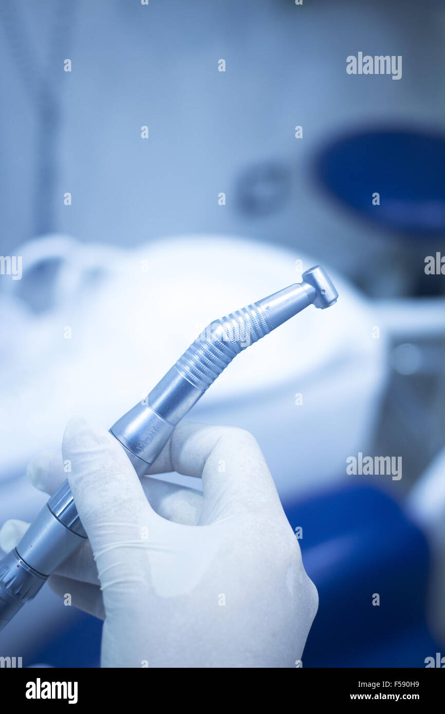 Dental instrumentation dentist drill tooth dental cleaning tool in the ...