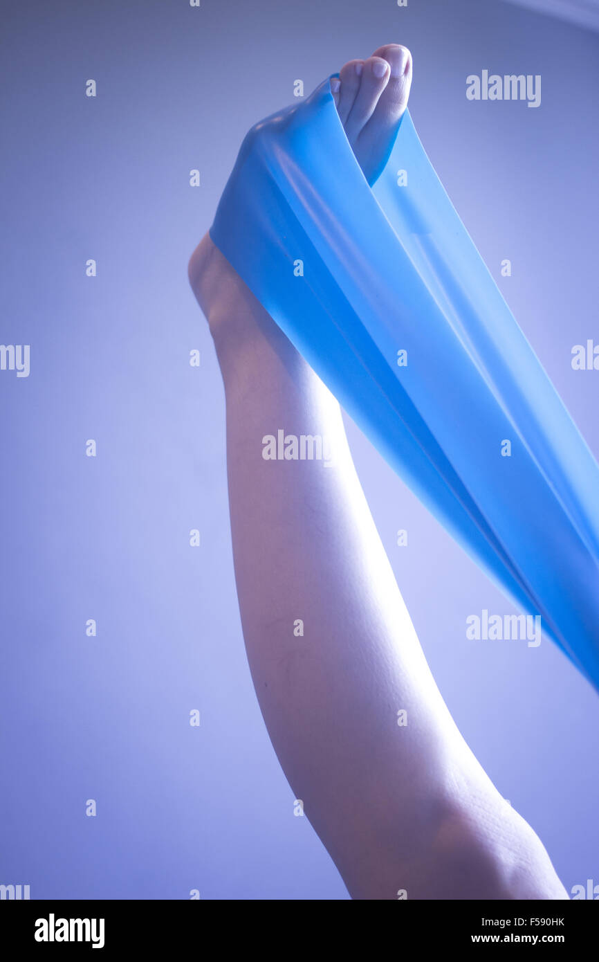 Pilates stretching leg hamstring foot achiles tendon yoga flexibility ...