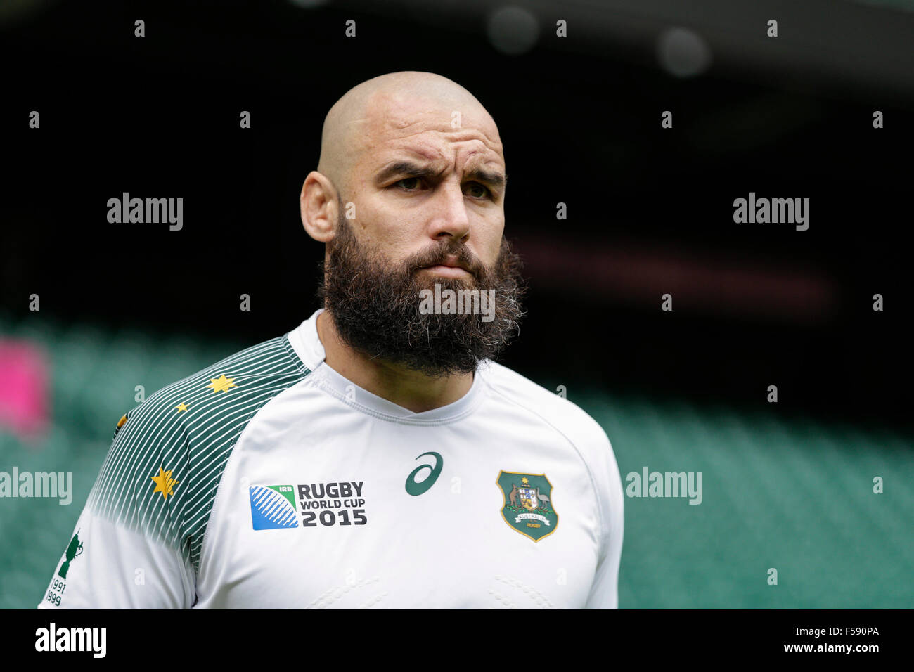 Australian rugby team captains run 2015 hi-res stock photography and ...