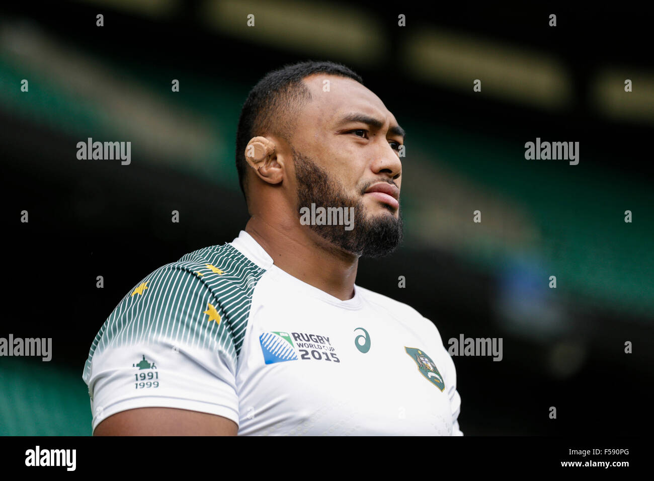 Australian rugby team captains run 2015 hi-res stock photography and ...