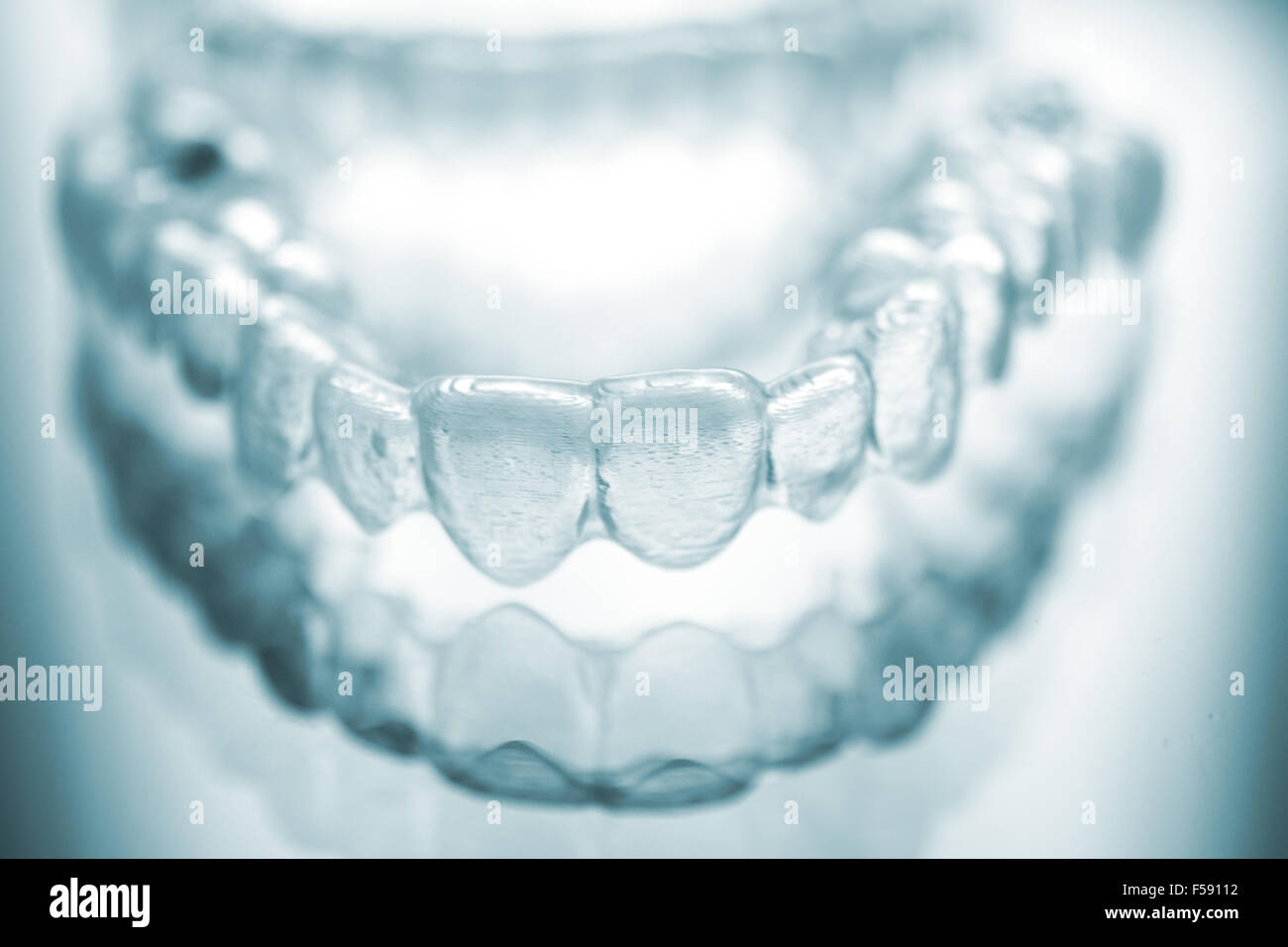 Invisible dental teeth brackets tooth aligners plastic braces retainers ...