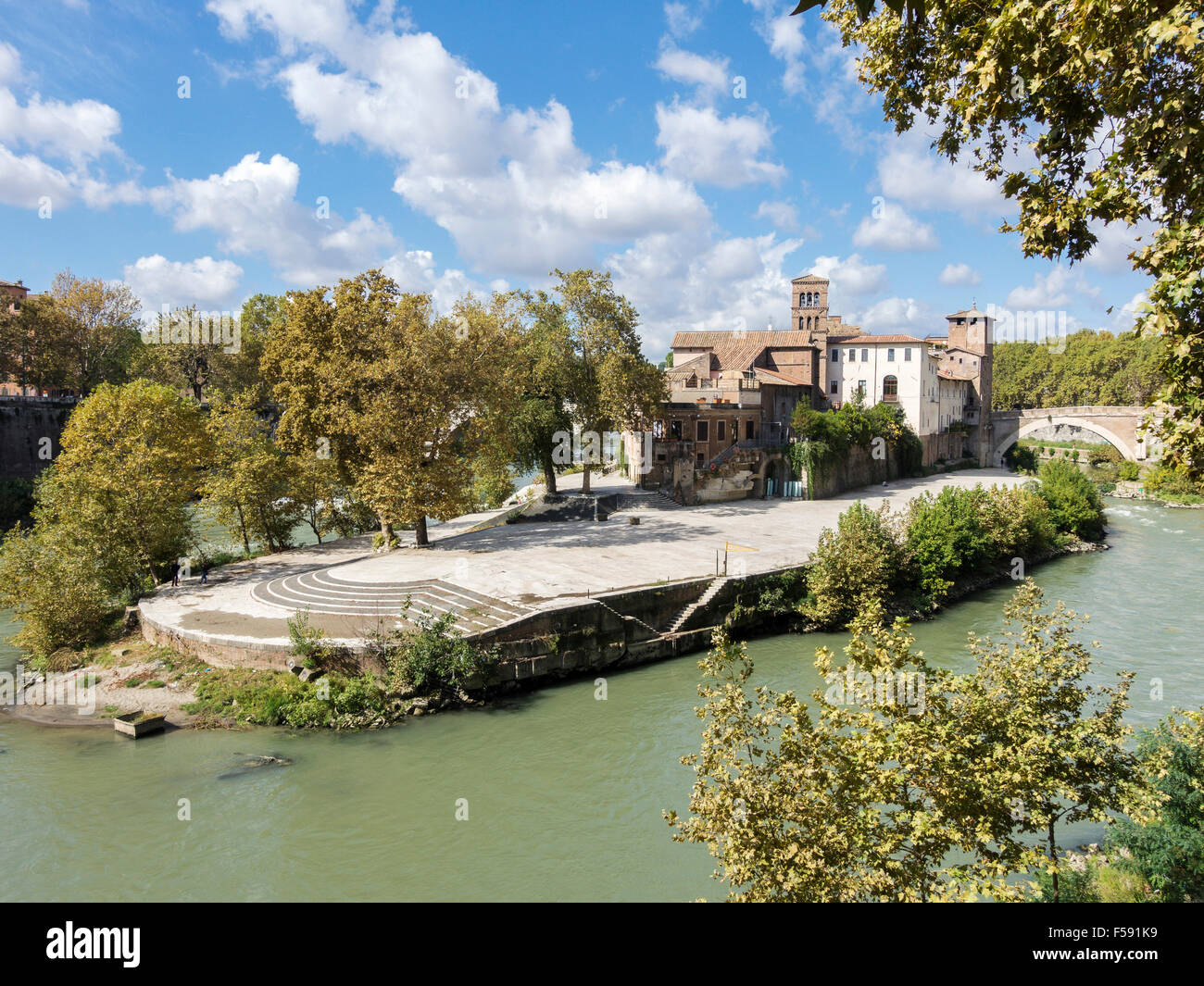 Rome Tiber Island High Resolution Stock Photography and Images - Alamy