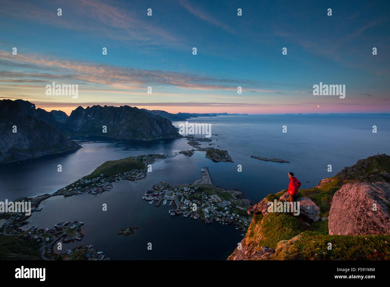 Reine from reinebringen hi-res stock photography and images - Alamy