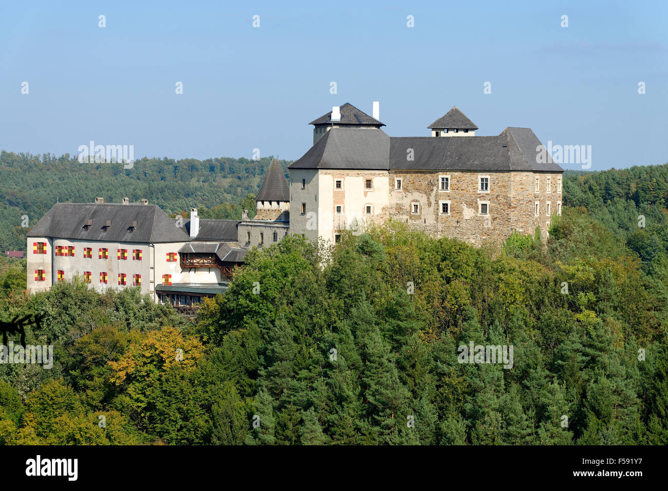 Burg Lockenhaus, Lockenhaus castle, Burgenland, Austria Stock Photo - Alamy