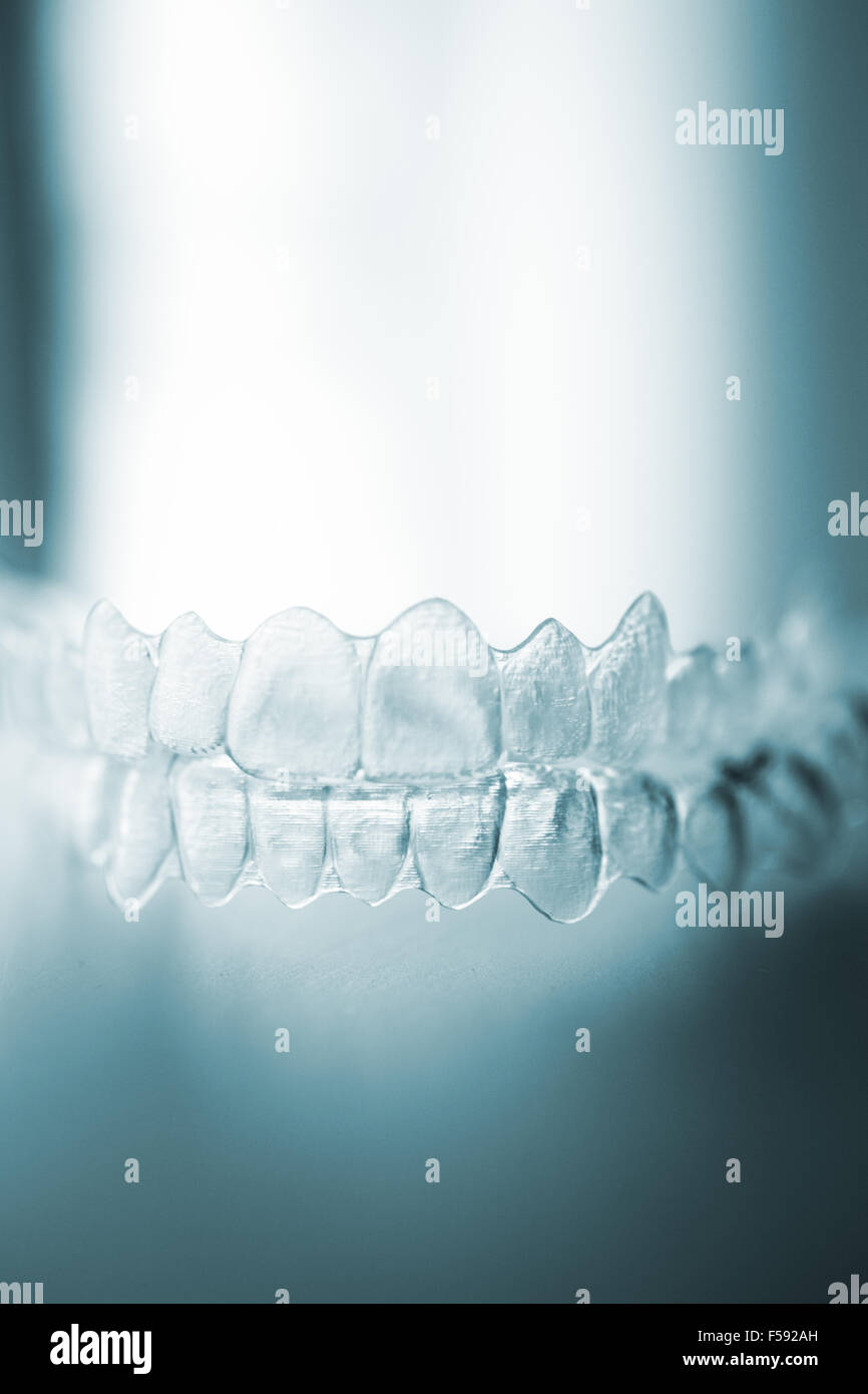 Invisible dental teeth brackets tooth aligners plastic braces retainers ...