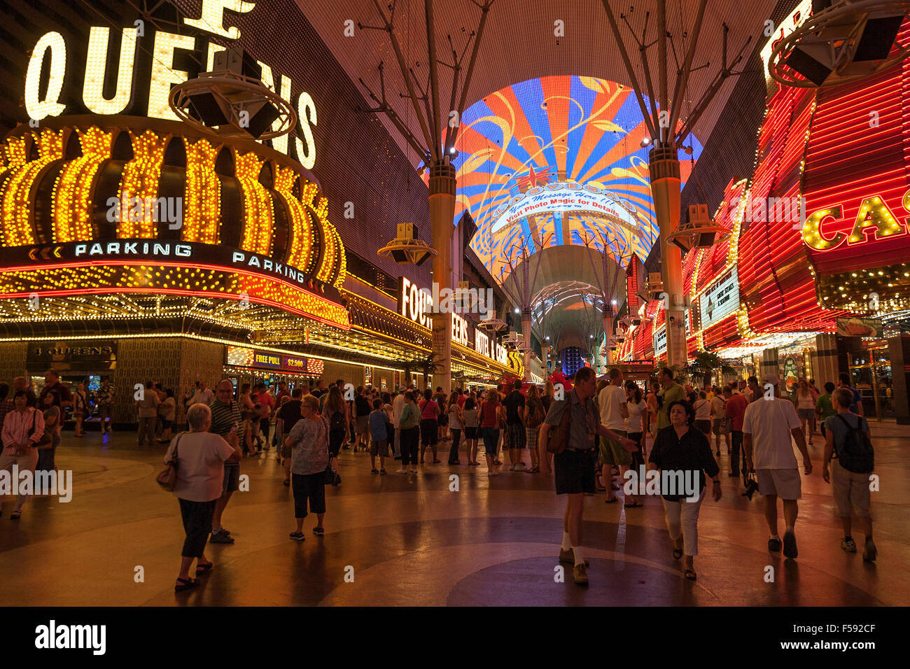 Fremont street experience hi-res stock photography and images - Alamy