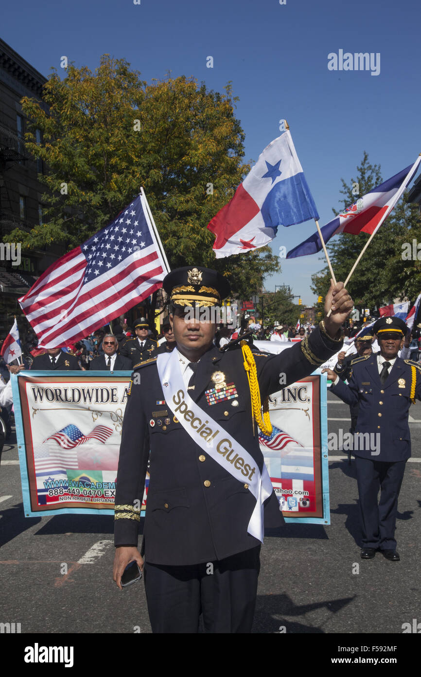 Panamanian Independence Parade in the Crown Heights neighborhood of ...