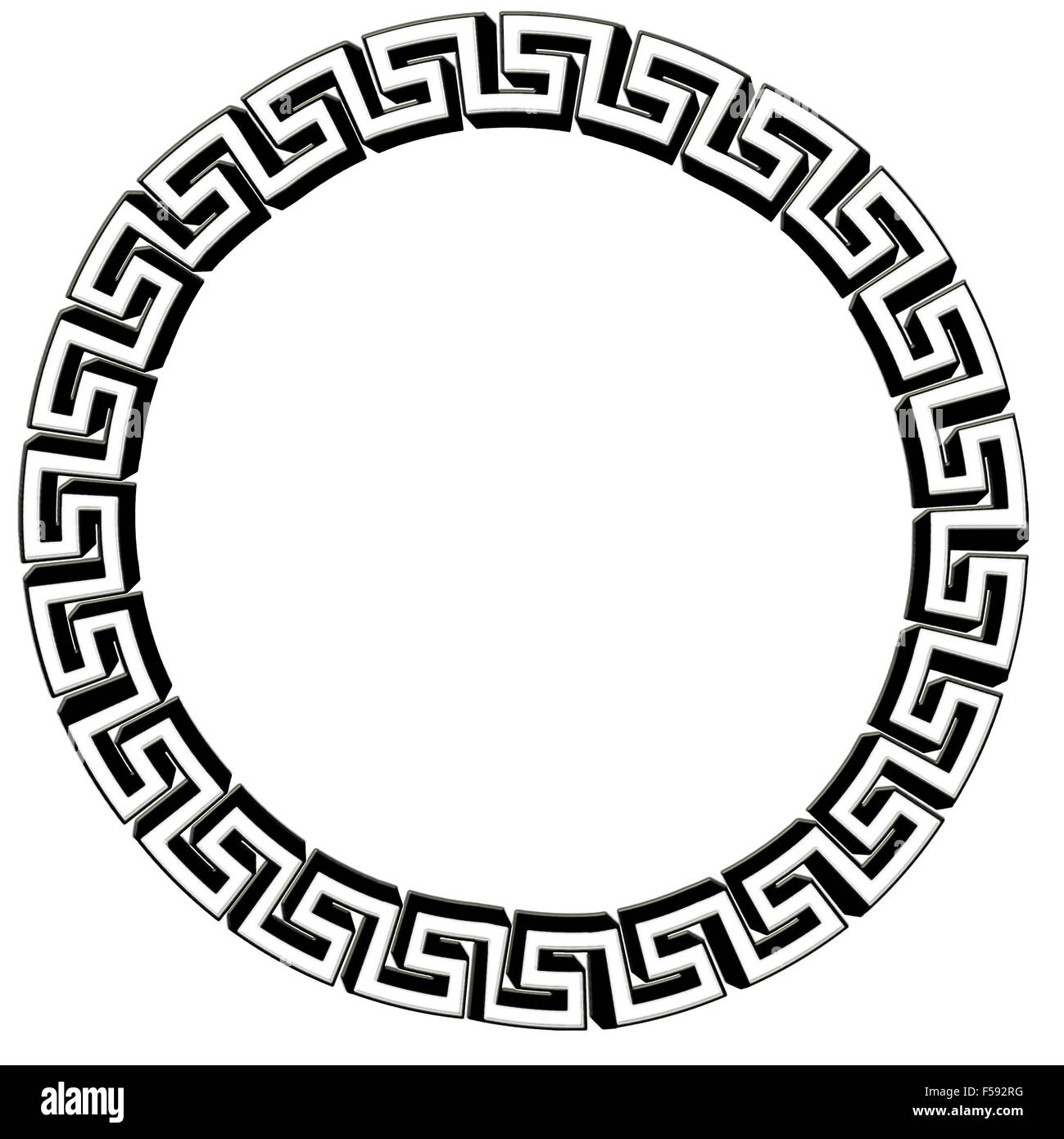 Greek key decoration hi-res stock photography and images - Alamy