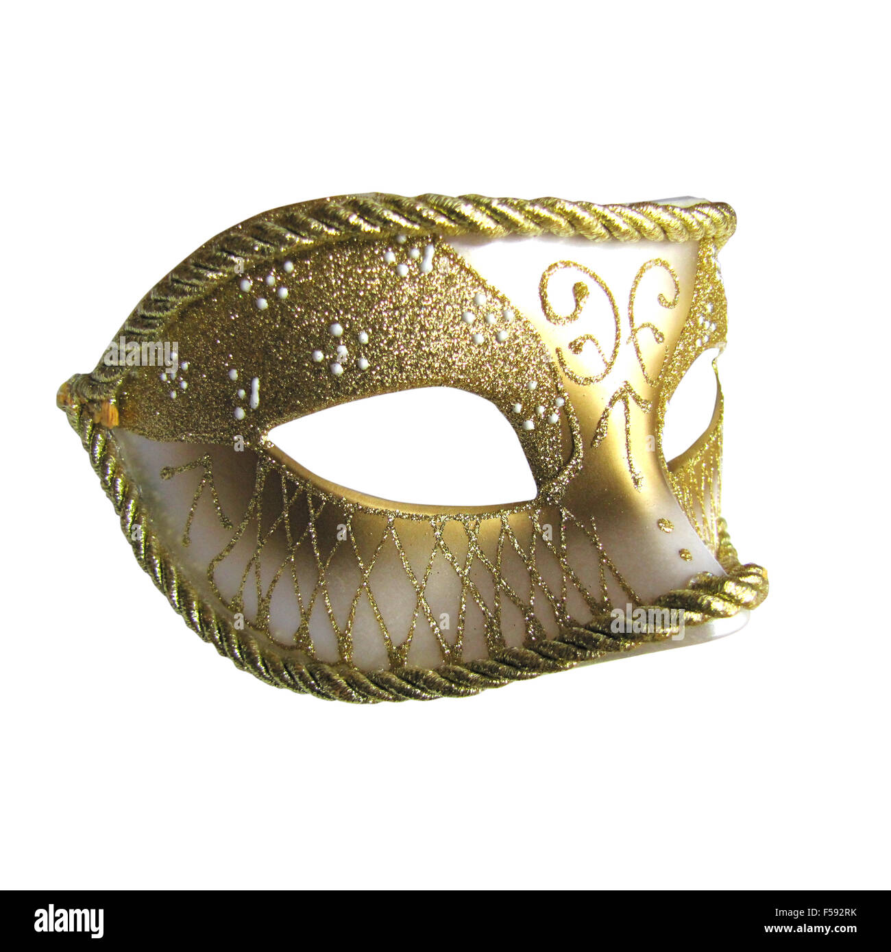 Golden and black mask hi-res stock photography and images - Alamy