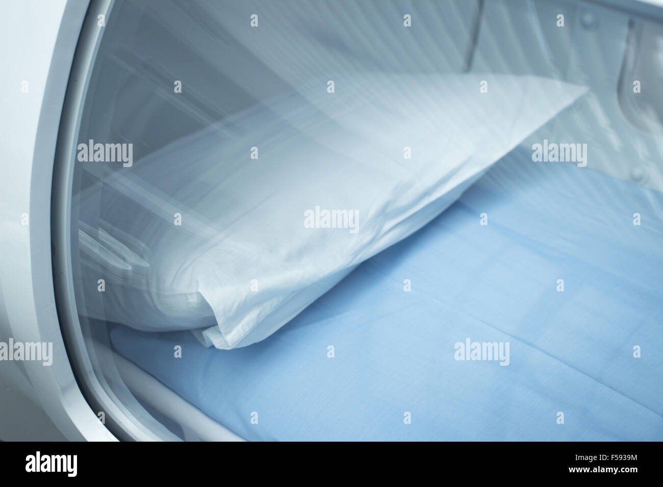 Hyperbaric Oxygen Therapy (HBOT) chamber tank used for specialised ...