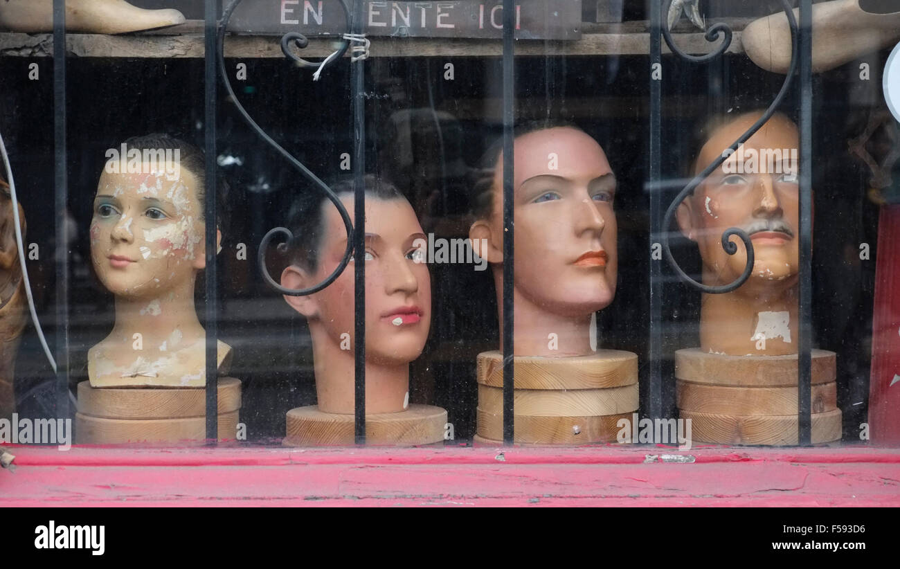 Junk Shop Window Stock Photo - Alamy