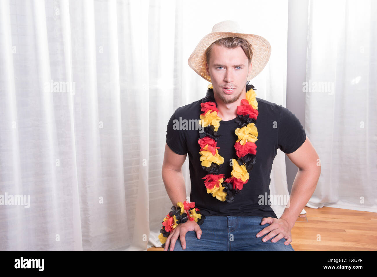Amused guy portrait hi-res stock photography and images - Alamy