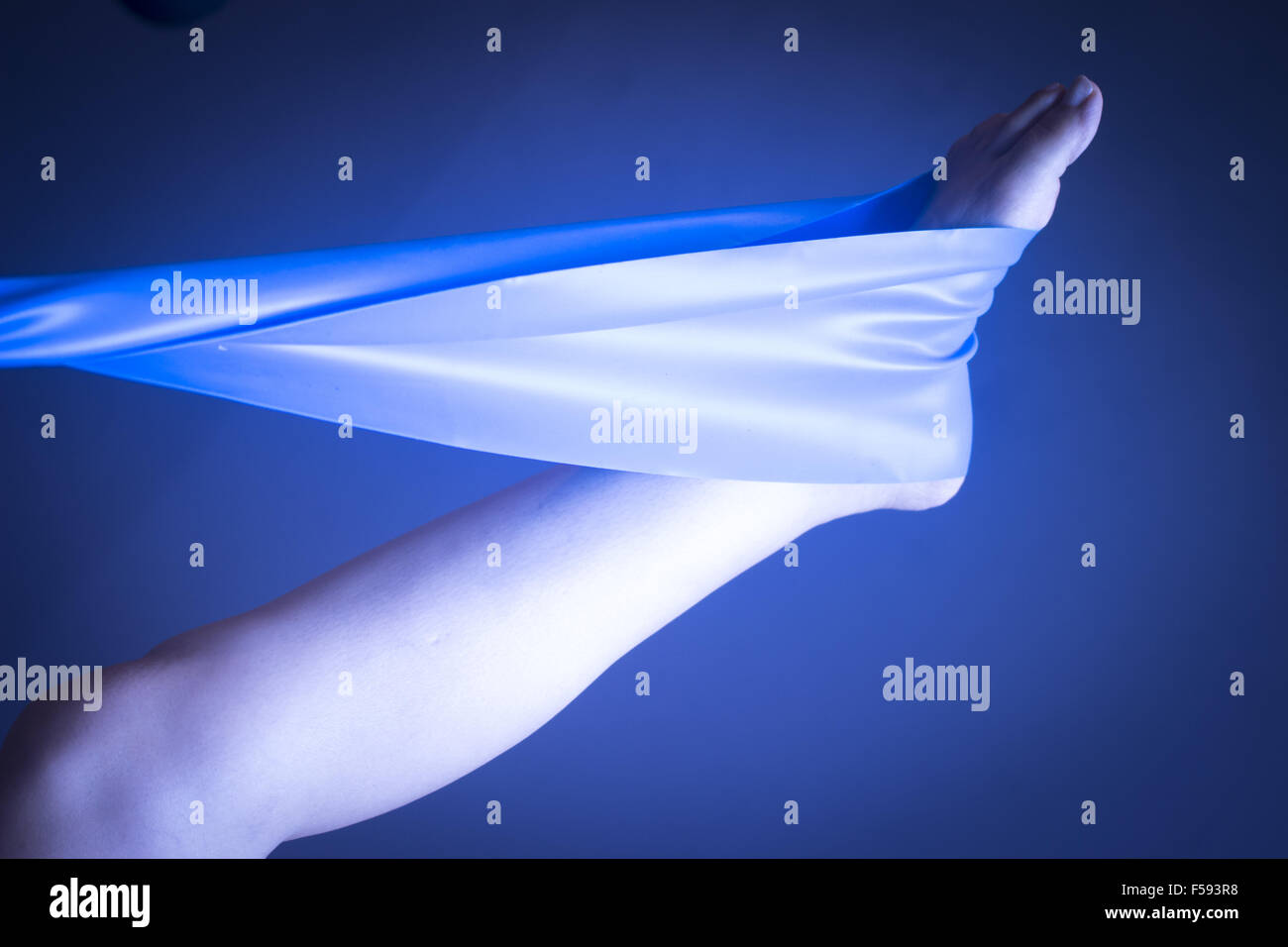 Pilates stretching leg hamstring foot achiles tendon yoga flexibility ...