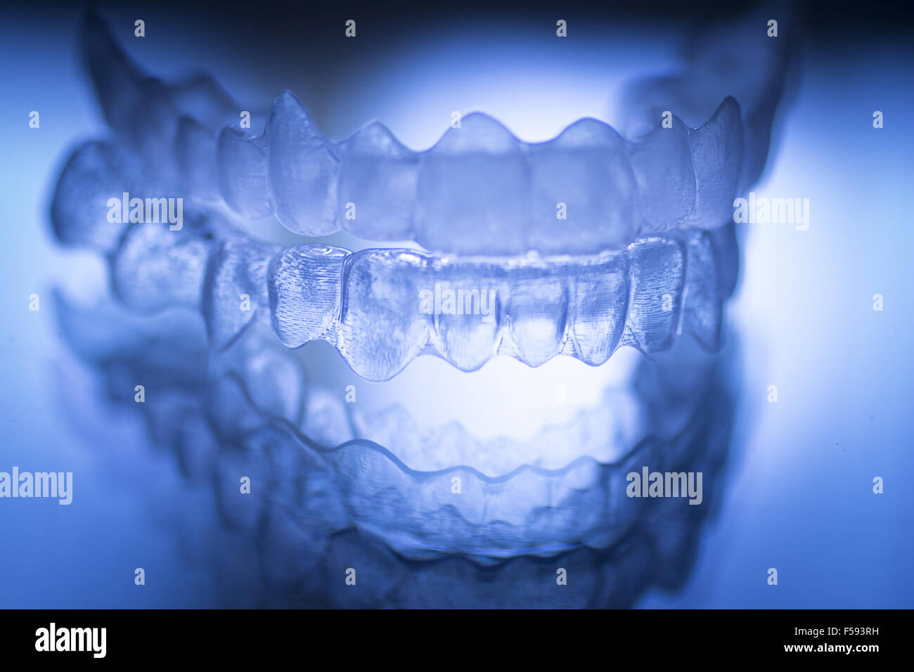 Invisible dental teeth brackets tooth aligners plastic braces retainers ...