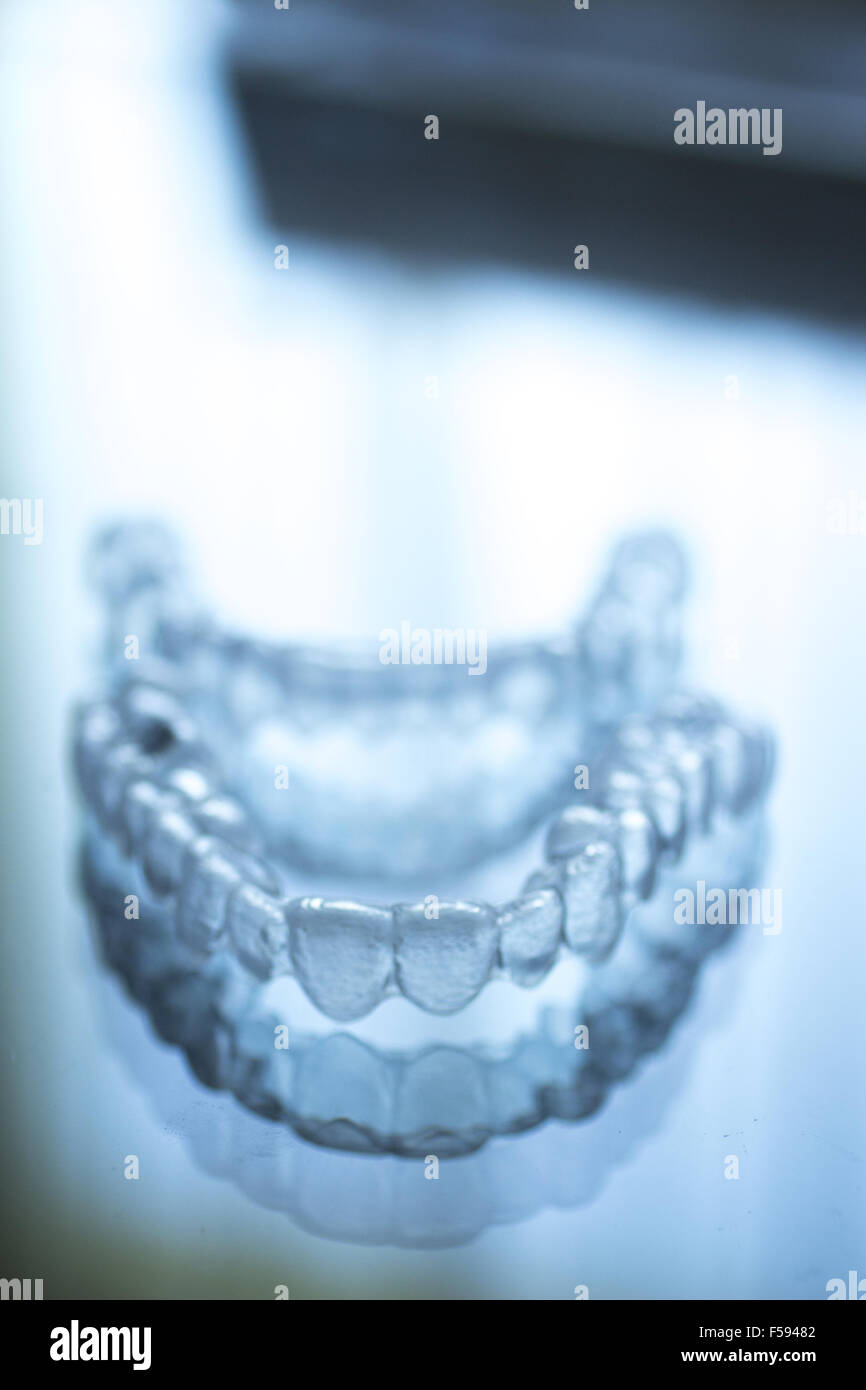 Invisible dental teeth brackets tooth aligners plastic braces retainers ...