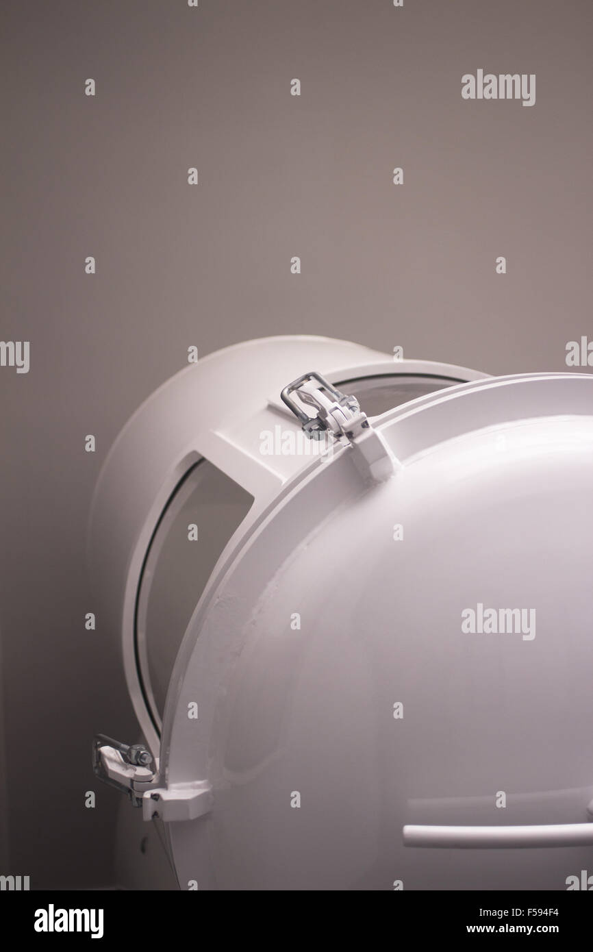 Hyperbaric Oxygen Therapy (HBOT) chamber tank used for specialised ...