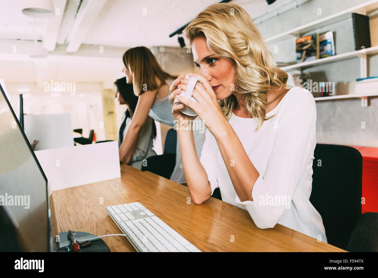 Drinking tea hi-res stock photography and images - Alamy
