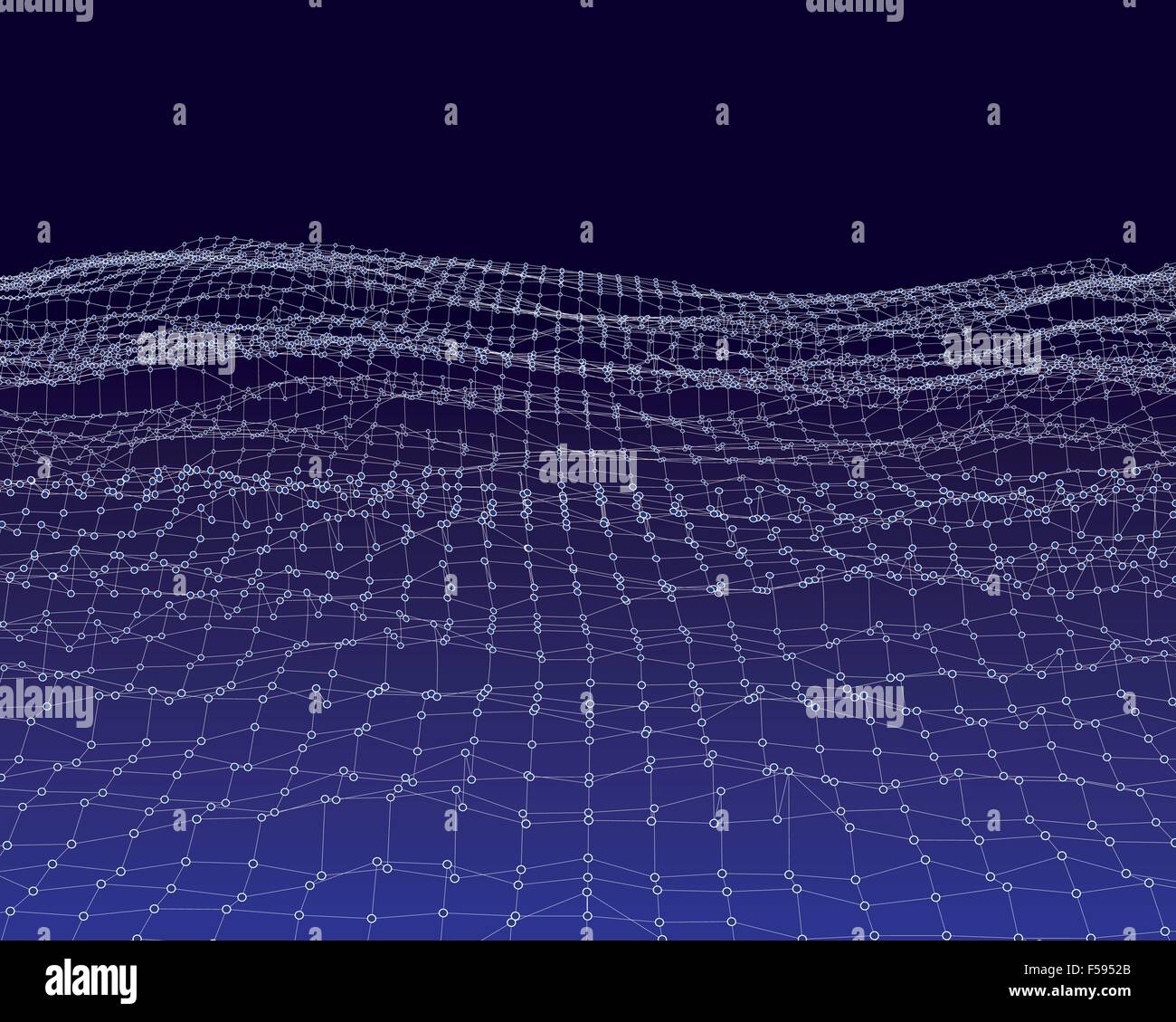 Water Surface. Wavy Grid Vector Background Stock Vector Image & Art - Alamy