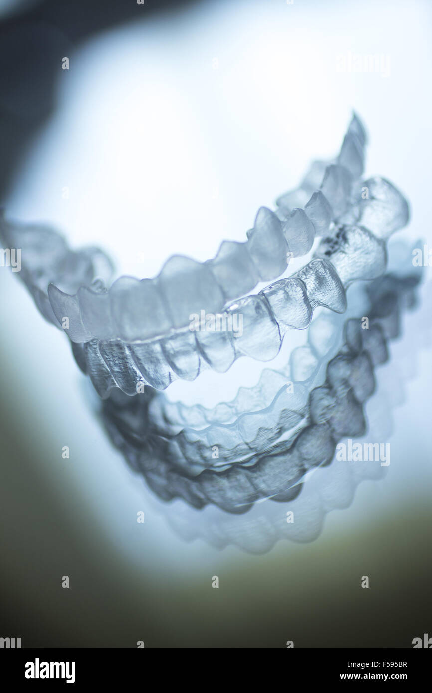 Invisible dental teeth brackets tooth aligners plastic braces retainers ...