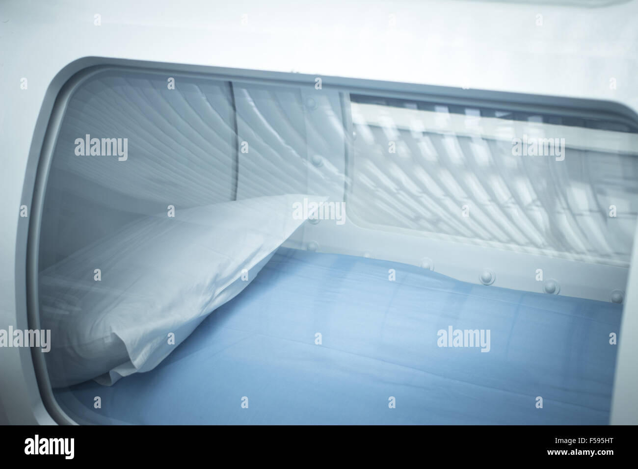 Hyperbaric Oxygen Therapy (HBOT) chamber tank used for specialised ...