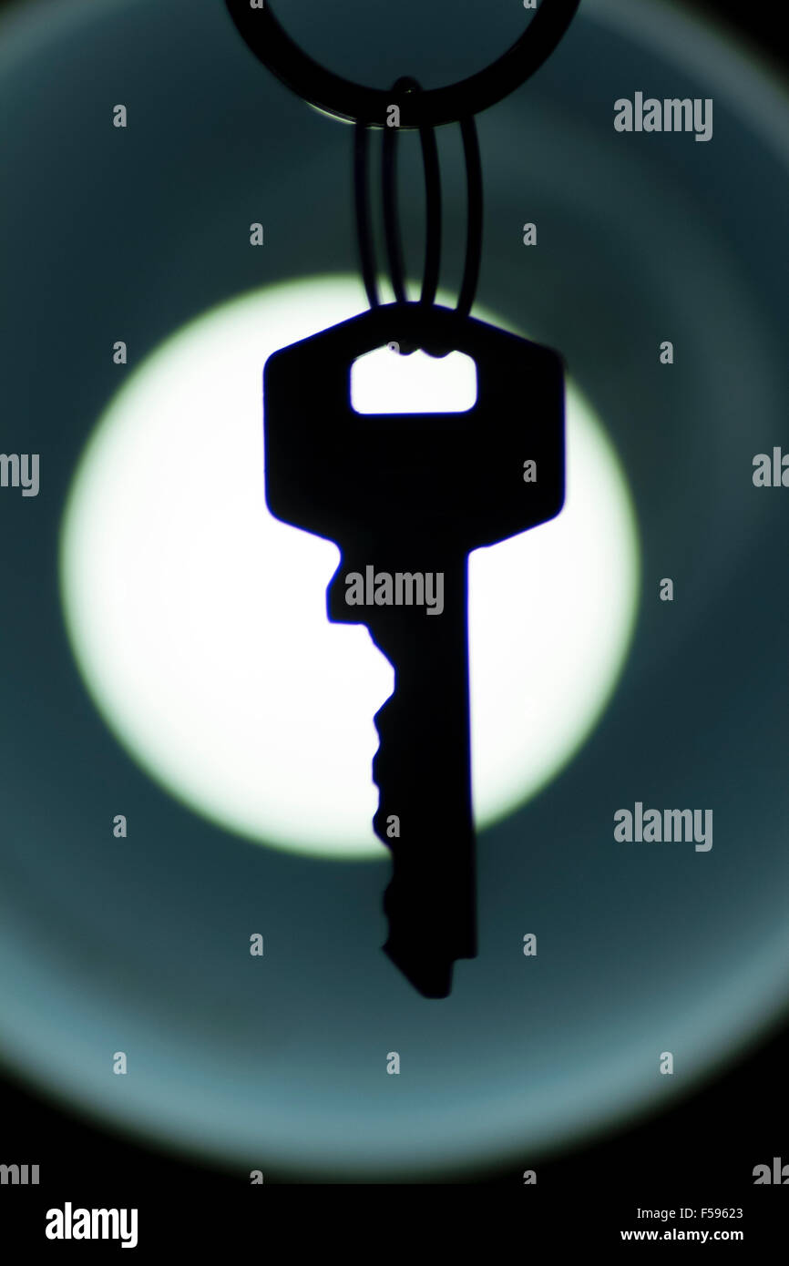Key silhouette artistic photograph Stock Photo - Alamy