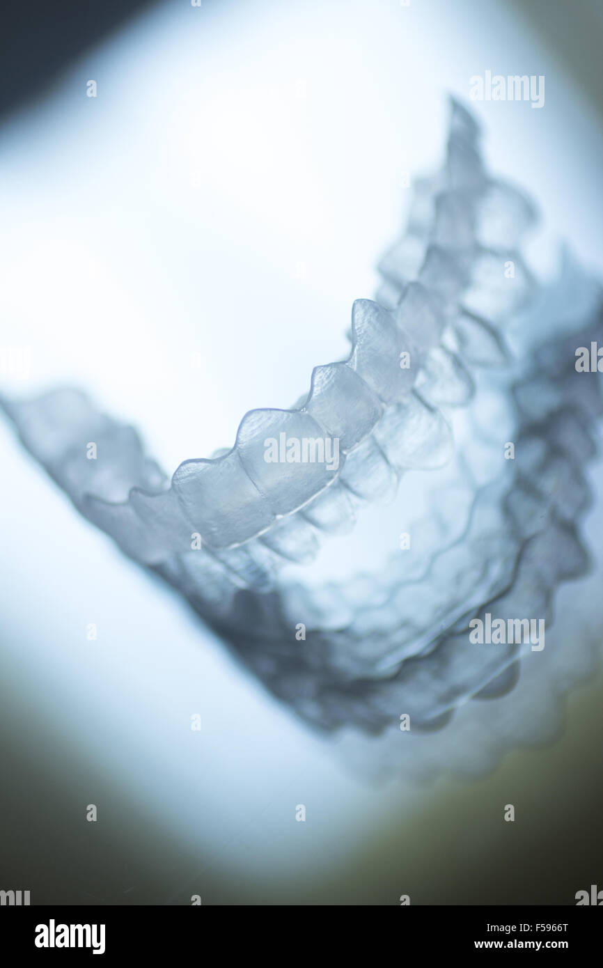 Invisible dental teeth brackets tooth aligners plastic braces retainers ...