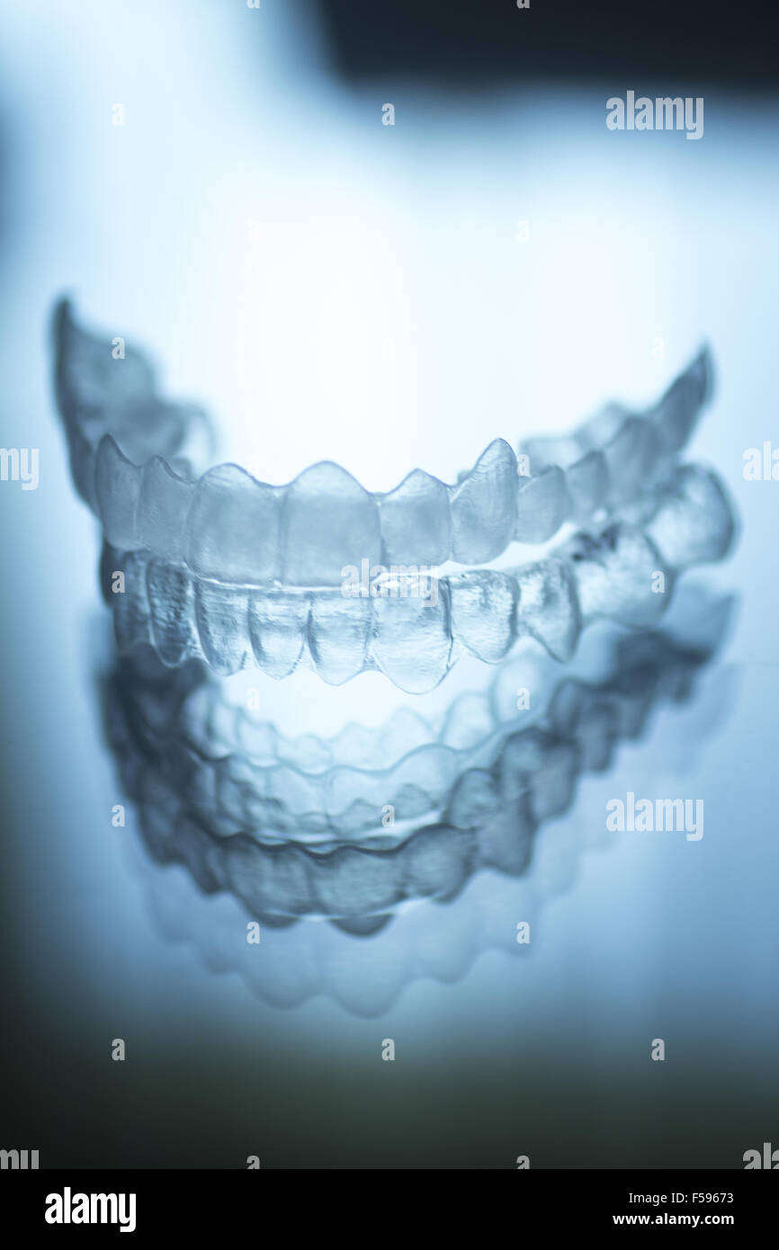 Invisible dental teeth brackets tooth aligners plastic braces retainers ...