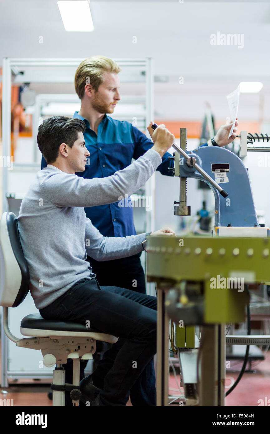 Scientist working on a research project in the laboratory hi-res stock ...