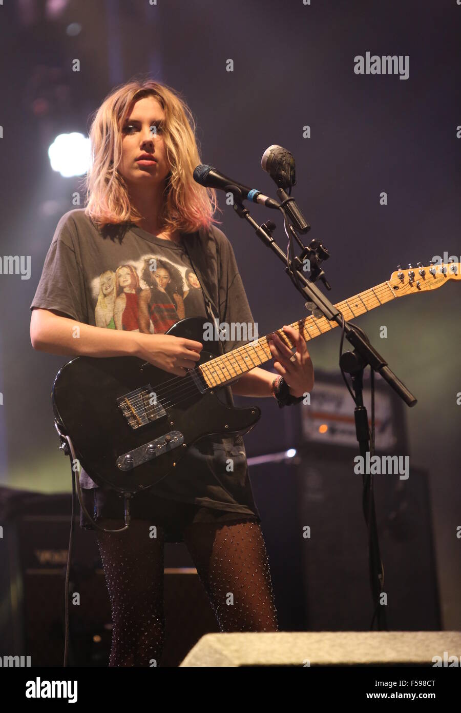 Reading Festival 2015 - Day 2 Featuring: Wolf Alice, Ellie Rowsell ...