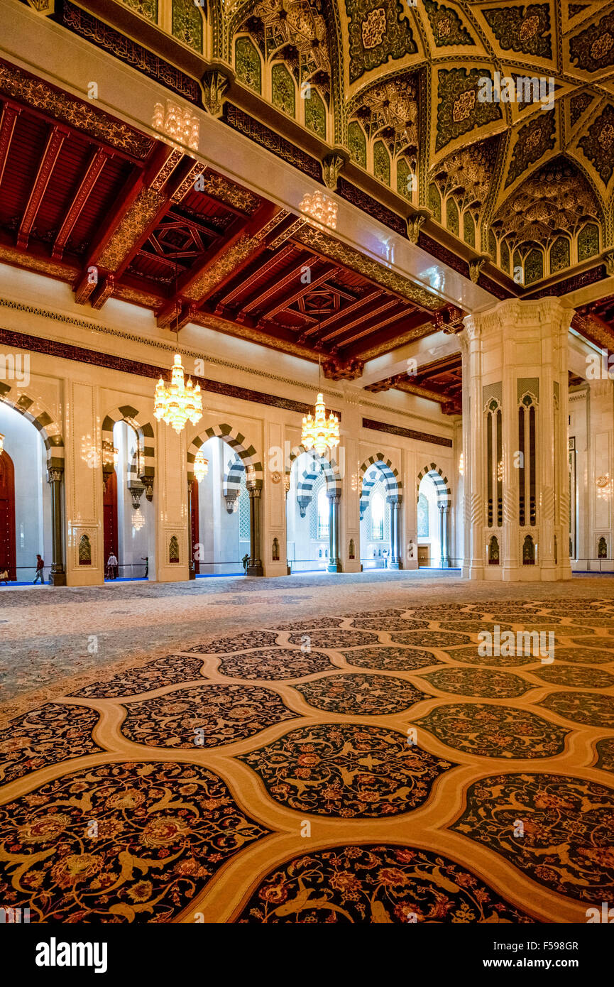 The Grand Mosque, Muscat Stock Photo - Alamy