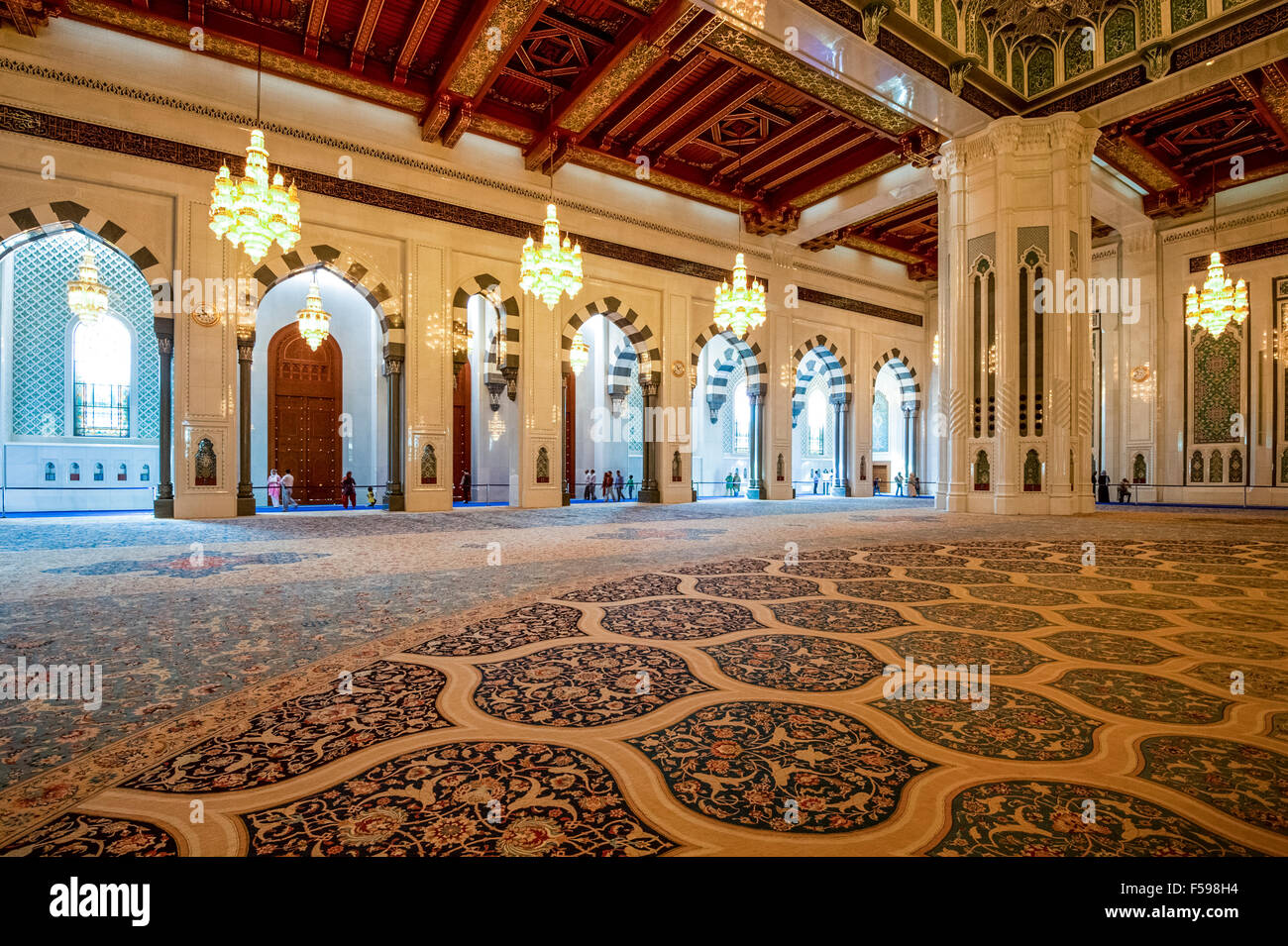 The Grand Mosque, Muscat Stock Photo - Alamy