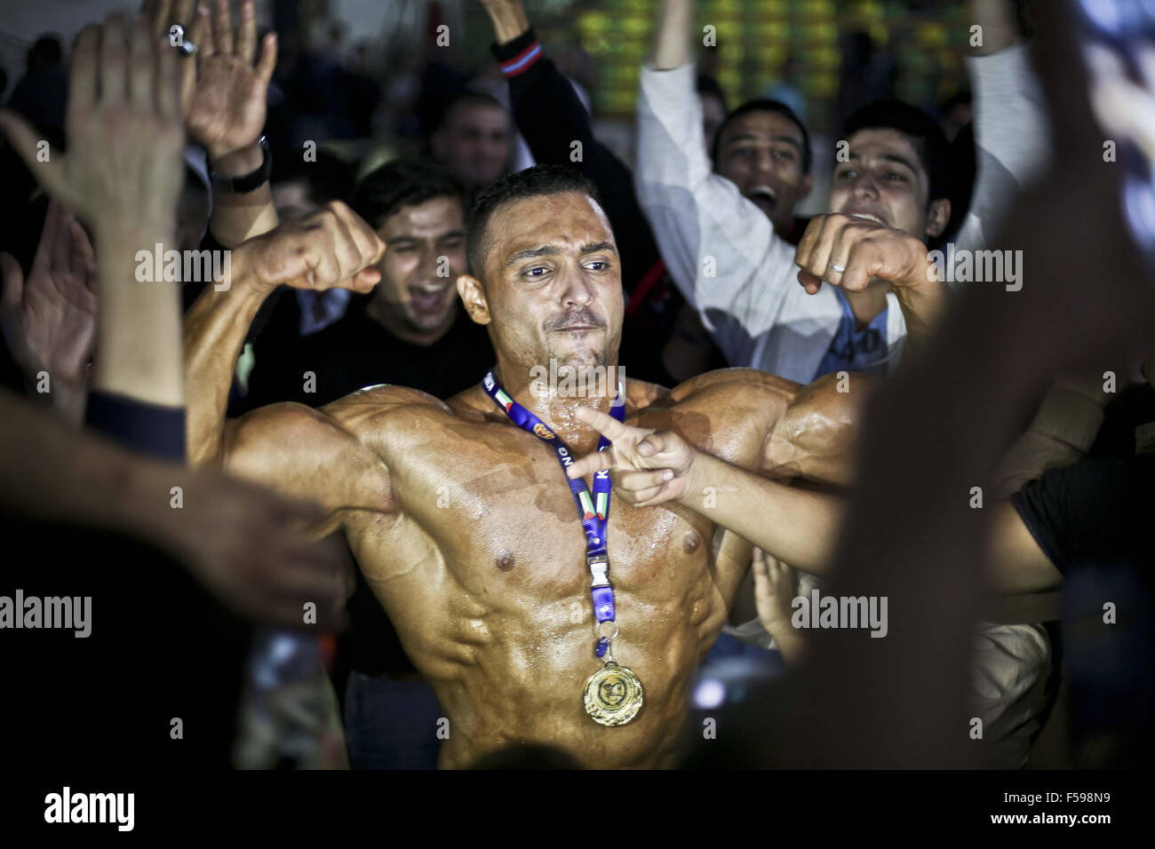 Gaza City, Gaza Strip, Palestinian Territory. 30th Oct, 2015. A ...