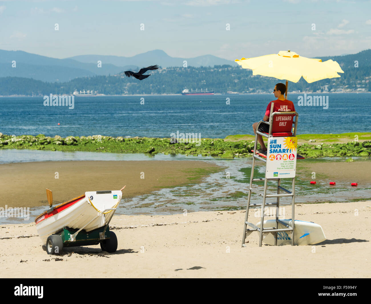 Lifeguard row boat beach hi-res stock photography and images - Alamy