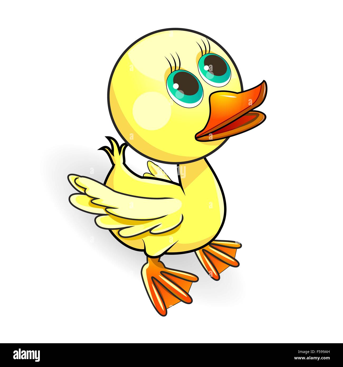Cartoon duckling hi-res stock photography and images - Alamy