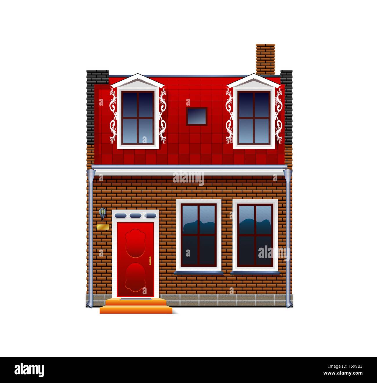 Our house Stock Vector Images - Alamy